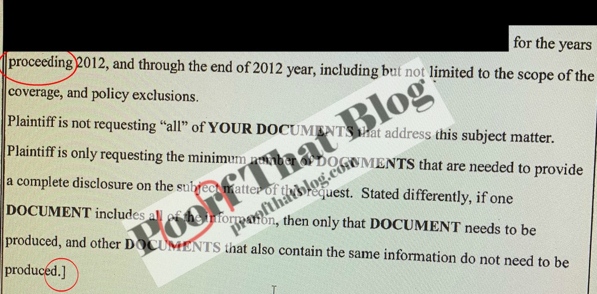 Grammar Giggle – Proceeding – Proof That Blog